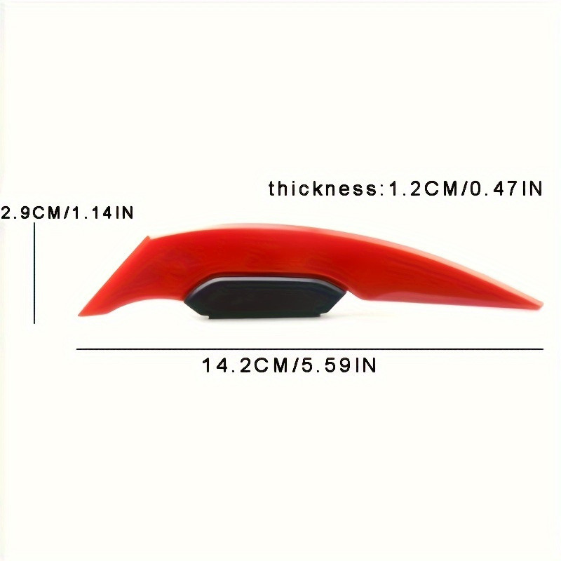 1pair Motorcycle Winglets - Aerodynamic Spoiler Wings with Adhesive ...