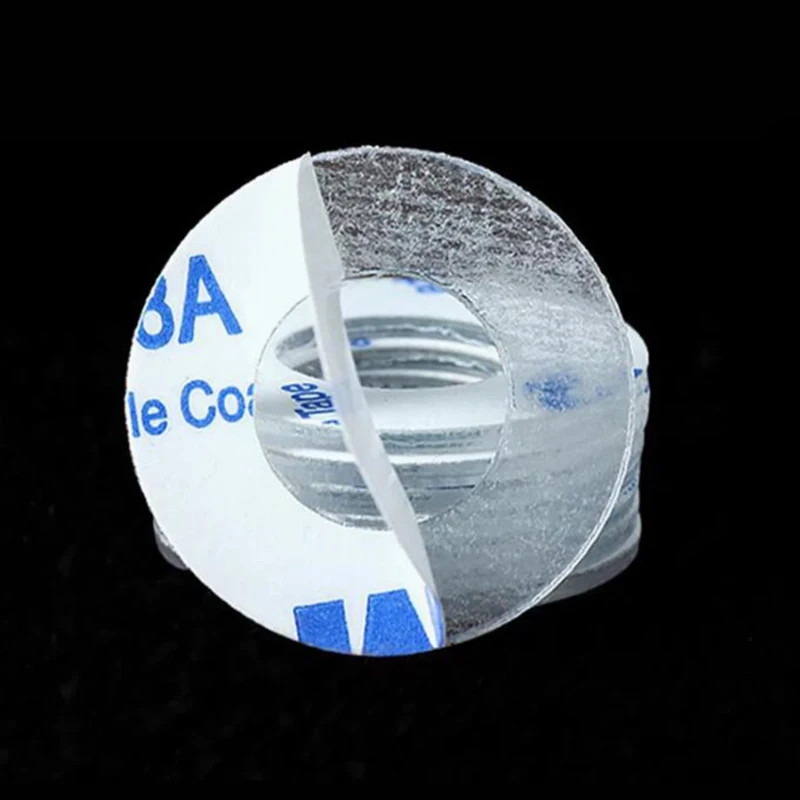 M2-M20 Single Sided Adhesive Backed PVC Transparent/white Flat Gasket ...