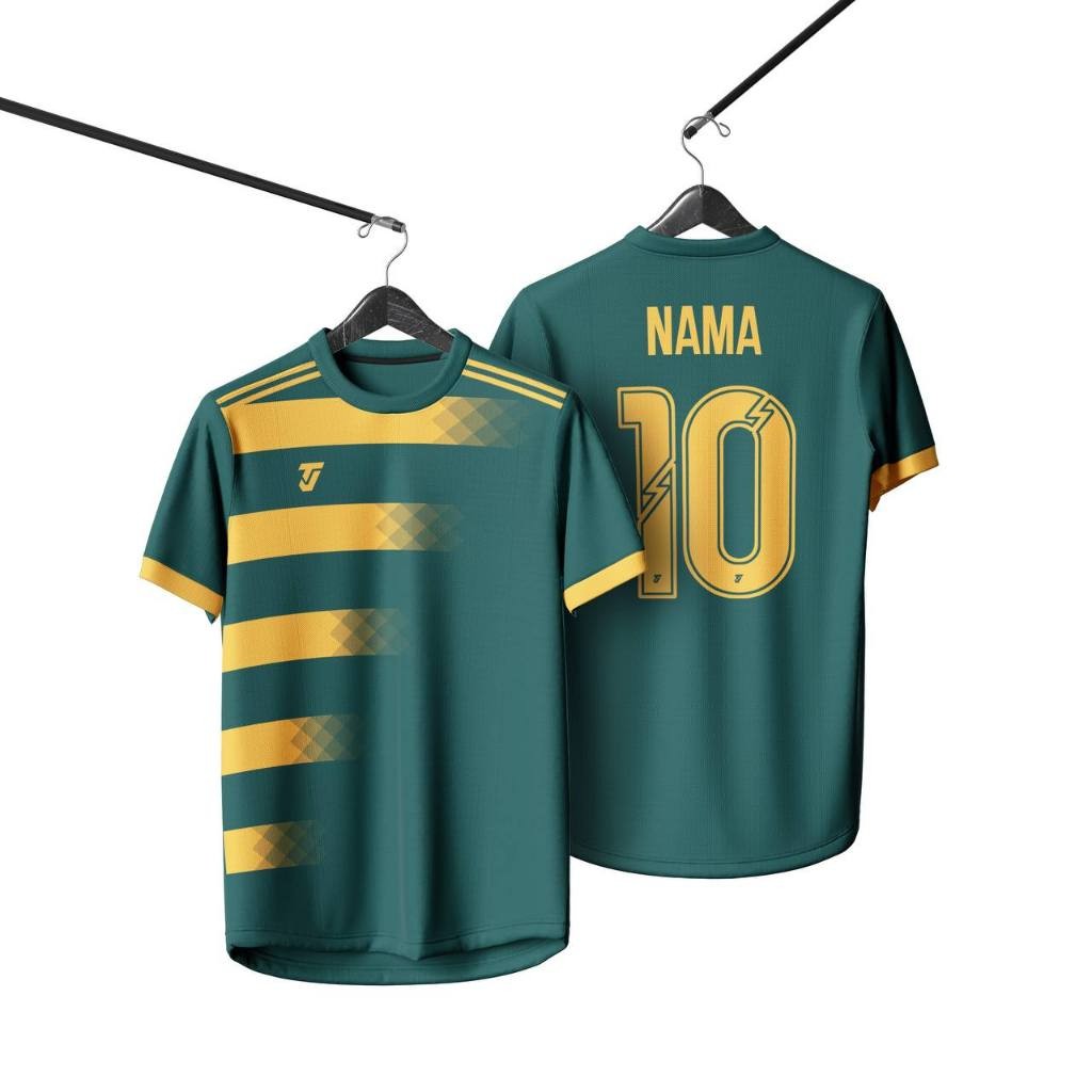 Jersi TJ001 Jersey Custom Name Baju Custom Nama Team Order S-3XL ...