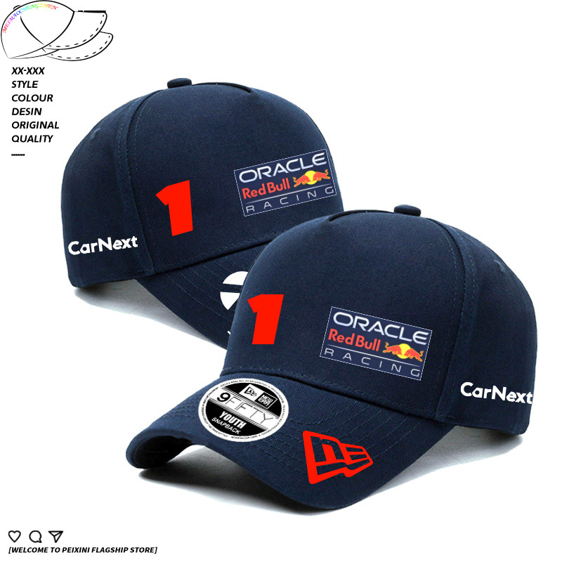 Red Racing Bull Baseball Cap Team No. 1 New F1 Surrounding 2024 Sports ...