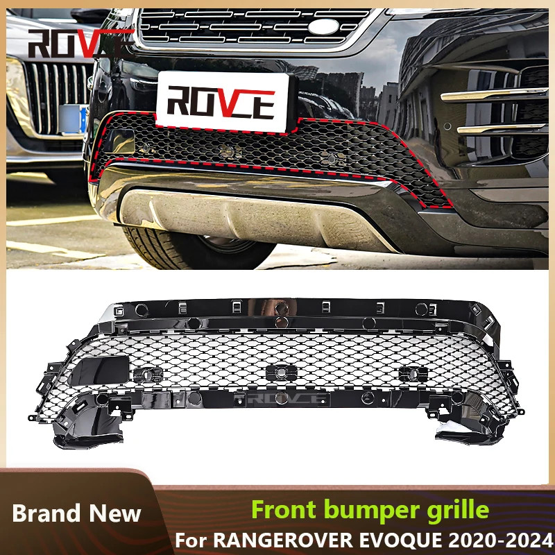 ROVCE Front Lower Bumper Grill For Land Rover Range Rover Evoque 2020 ...