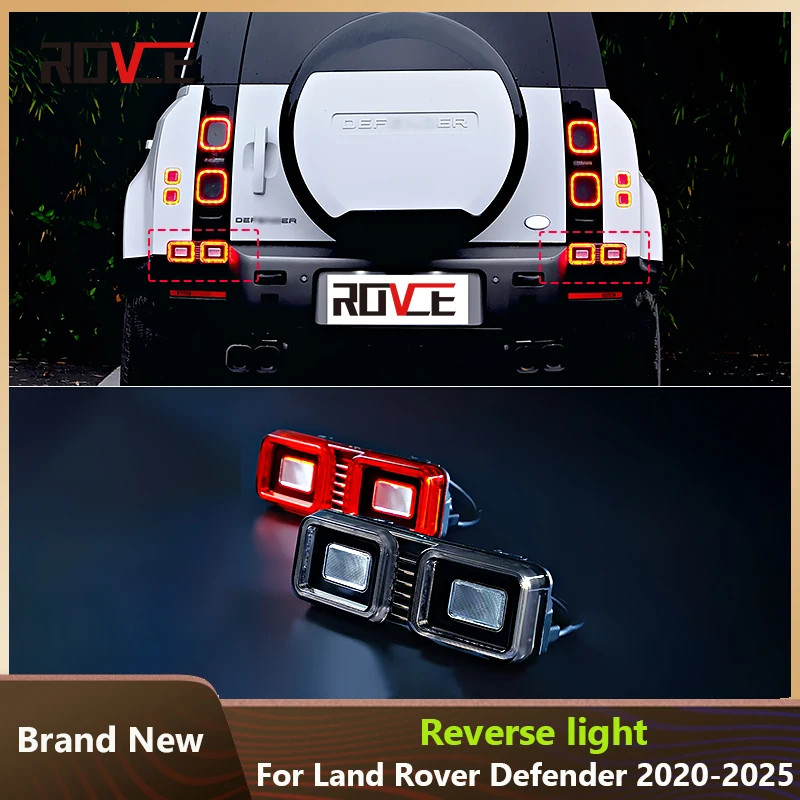 ROVCE Rear Bumper Reflector LED Light Turn Signal Light For Land Rover ...