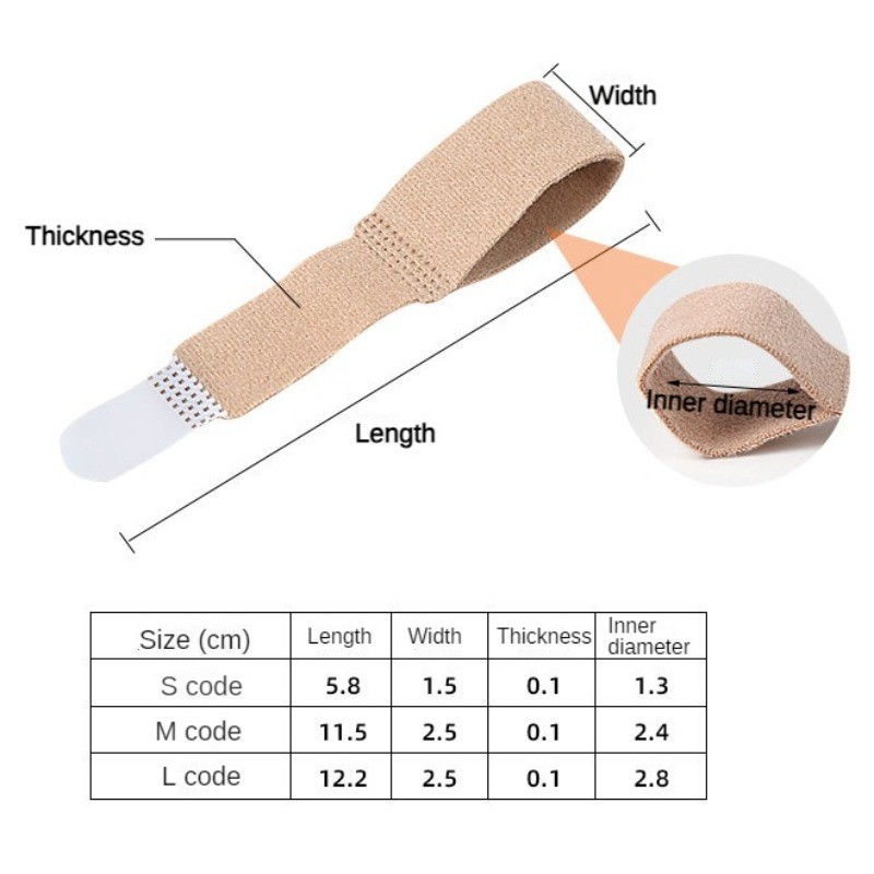 2pcs Toe Finger Straightener Hammer Toe Tape Hallux Valgus Corrector ...