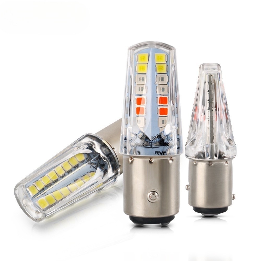 1X Flash 1157 Led Motorcycle Flashing Brake Light 1157 Car Led Bulb ...