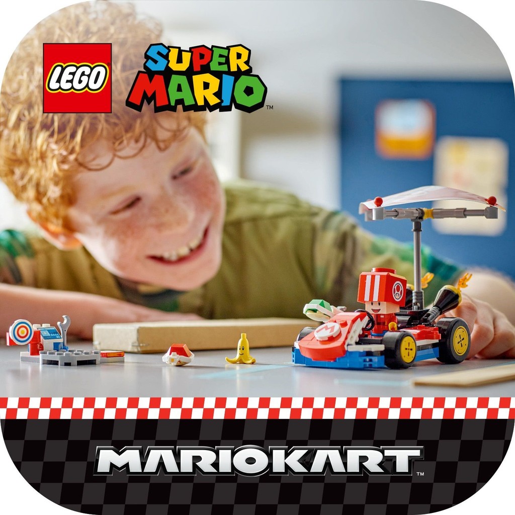 LEGO 72032 Super Mario Kart – Standard Kart Building Toy Set (174 Pieces) | Shopee Malaysia