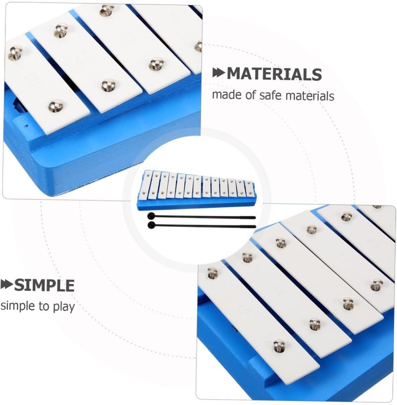 Play The Piano Beginner Glockenspiel 13 Notes Glockenspiel Musical ...