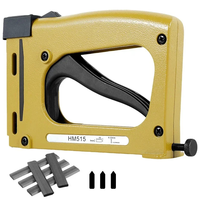 Nail Gun DIY Furniture Staple Construction Stapler Staple Gun With 1000 ...