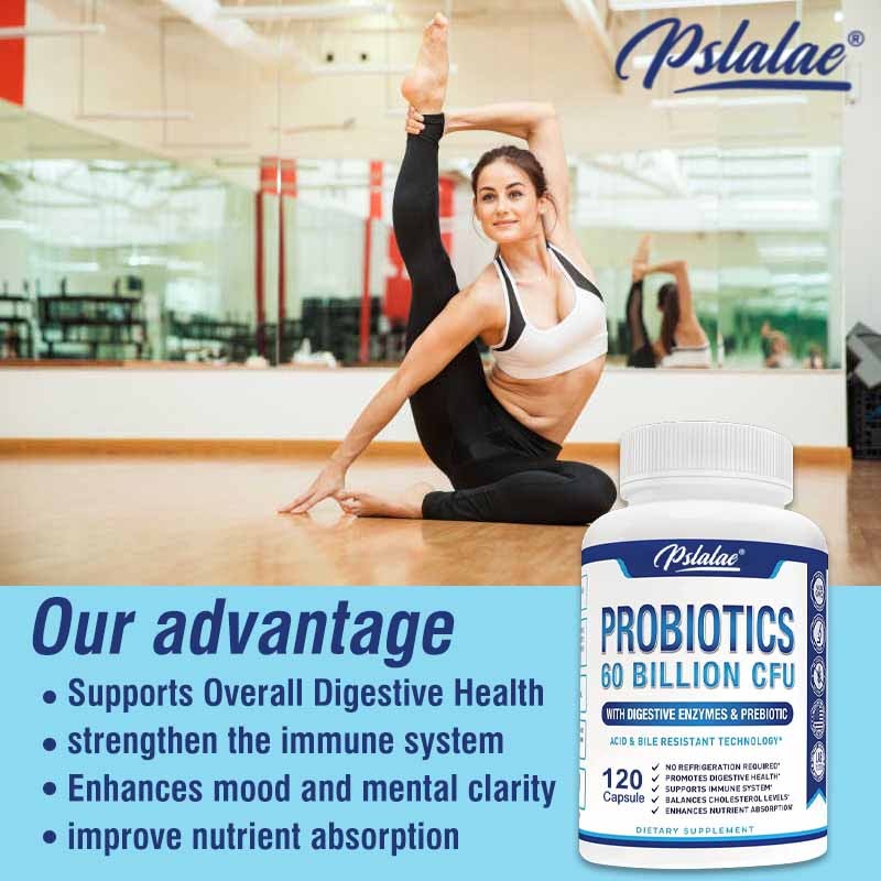 Probiotic supplements balance cholesterol levels support digestive ...