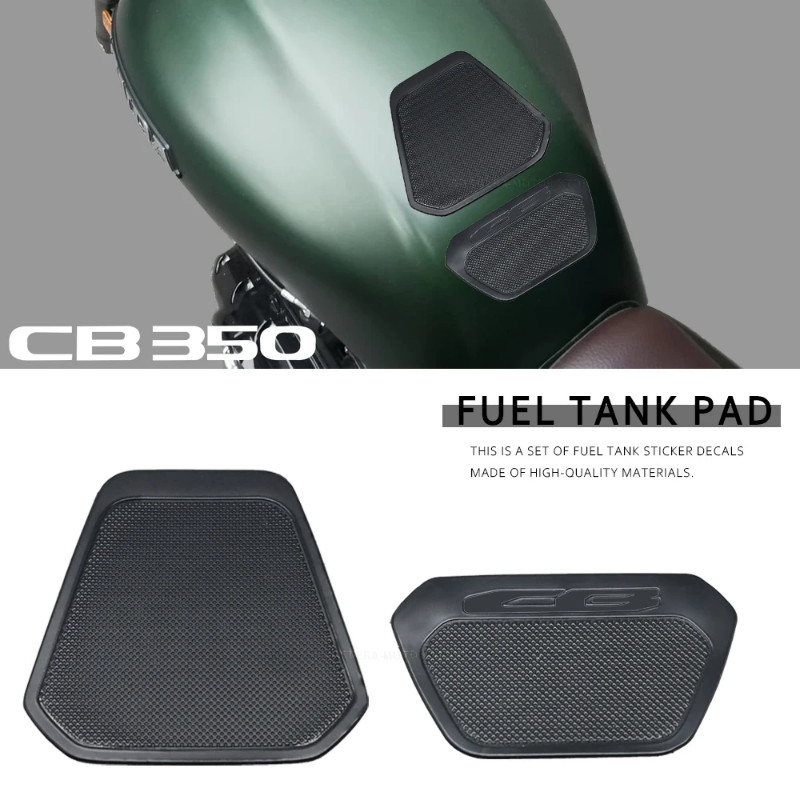 For Honda CB350 CB 350 Motorcycle Fuel Tank Stickers Pad Rubber Sticker ...