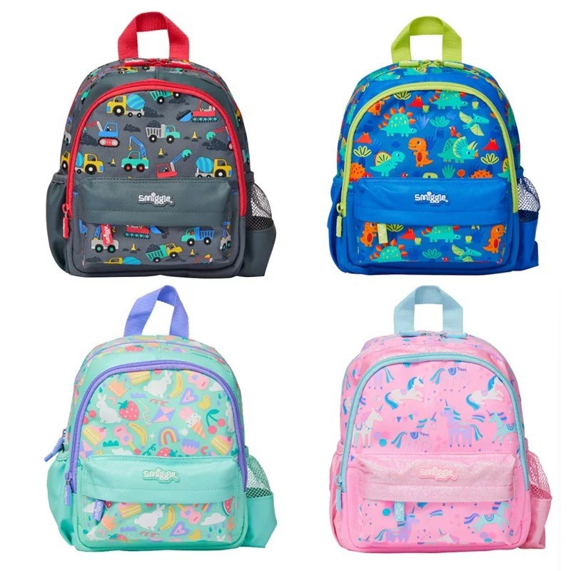 Backpack Smiggle Kids For School With Animal Theme And Canvas Design ...