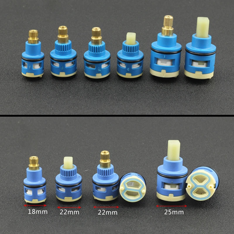 18–40mm Faucet Valve Core | 2/3/4 Gear Hot/Cold Mixer Cartridge ...