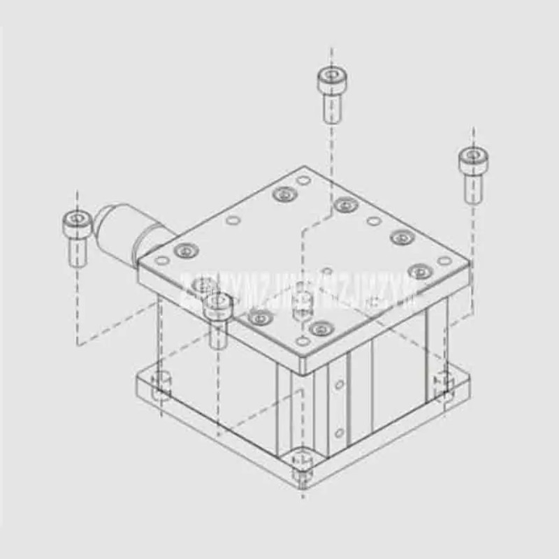 Optical Z-Axis LZ60 High-precision Micrometer Fine-tune Displacement ...