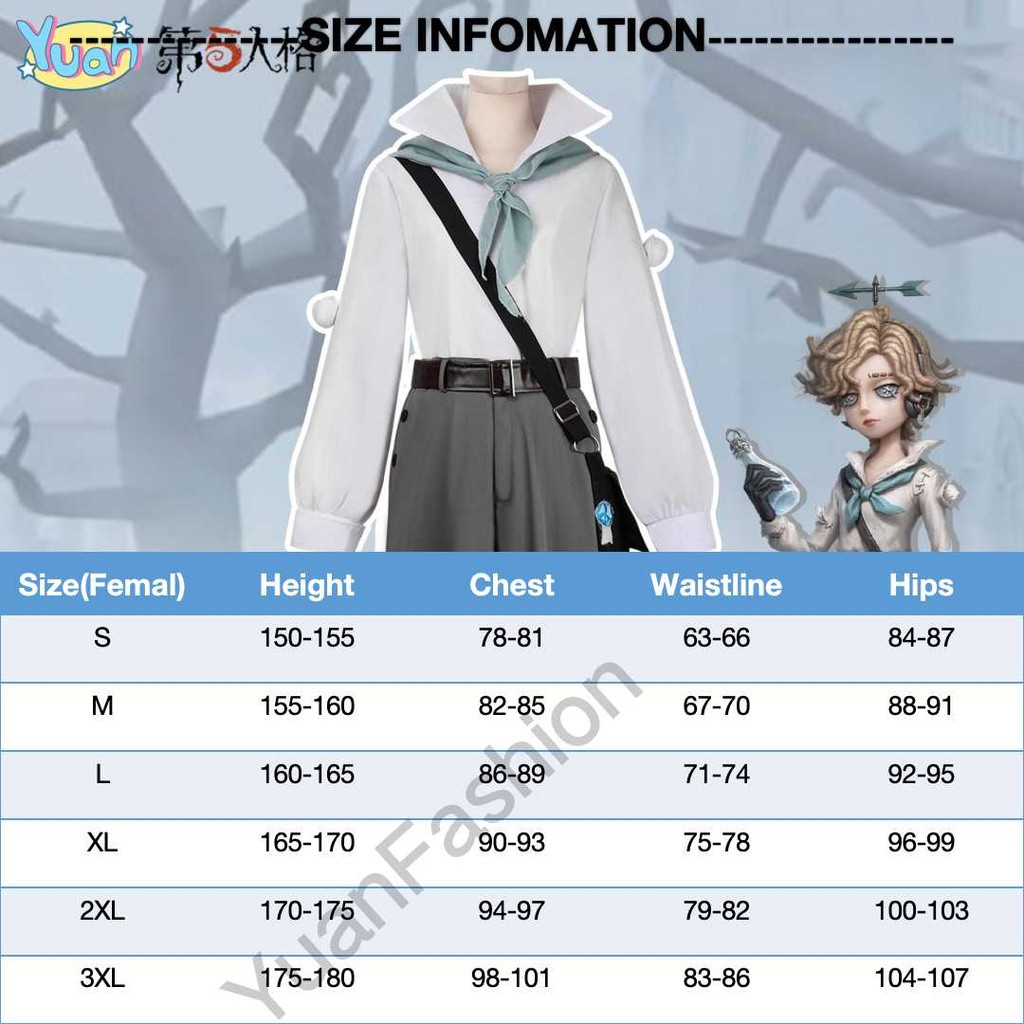 Identity V Meteorologist Wendy Ford Cosplay Costume Set - Ready Stock ...
