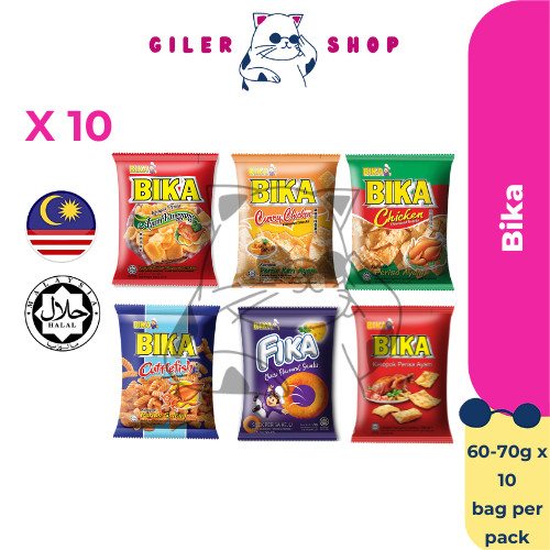 Bika Ayam Roasted Chicken/Curry Chicken/Cuttlefish/Ayam/Fika Cheese/Chicken Flavoured Bundle ...