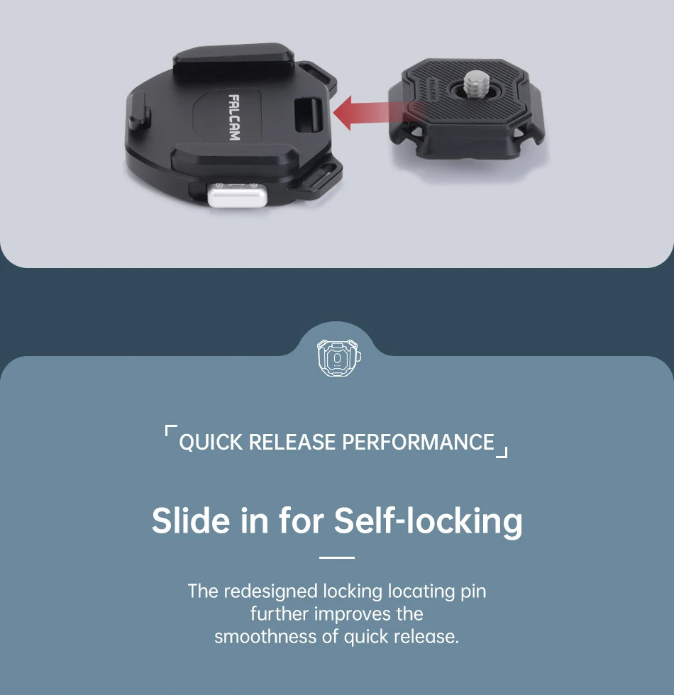 Malaysia Stock FALCAM F38 Shoulder Strap Quick Release Kit V2 3142 ...