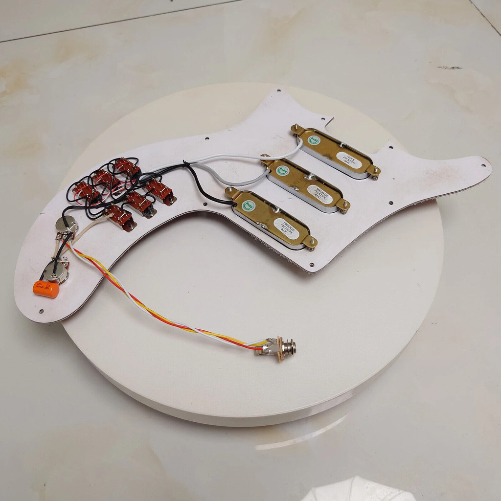 Brian May Guitar Prewired Pickguard SSS Burns Tri sonic Single Alnico ...