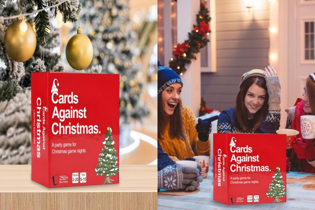 [VM] Against Christmas Card Game Paper Card Game Christmas Party Game ...