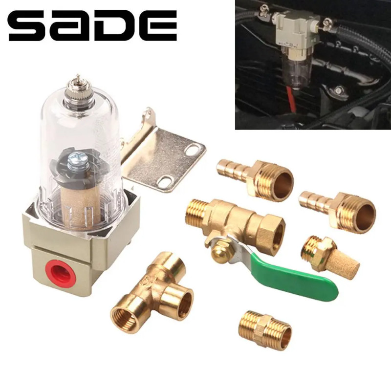 Air Oil Separator Oil Catch can Tank Engine Oil Reservoir Tank Can with ...