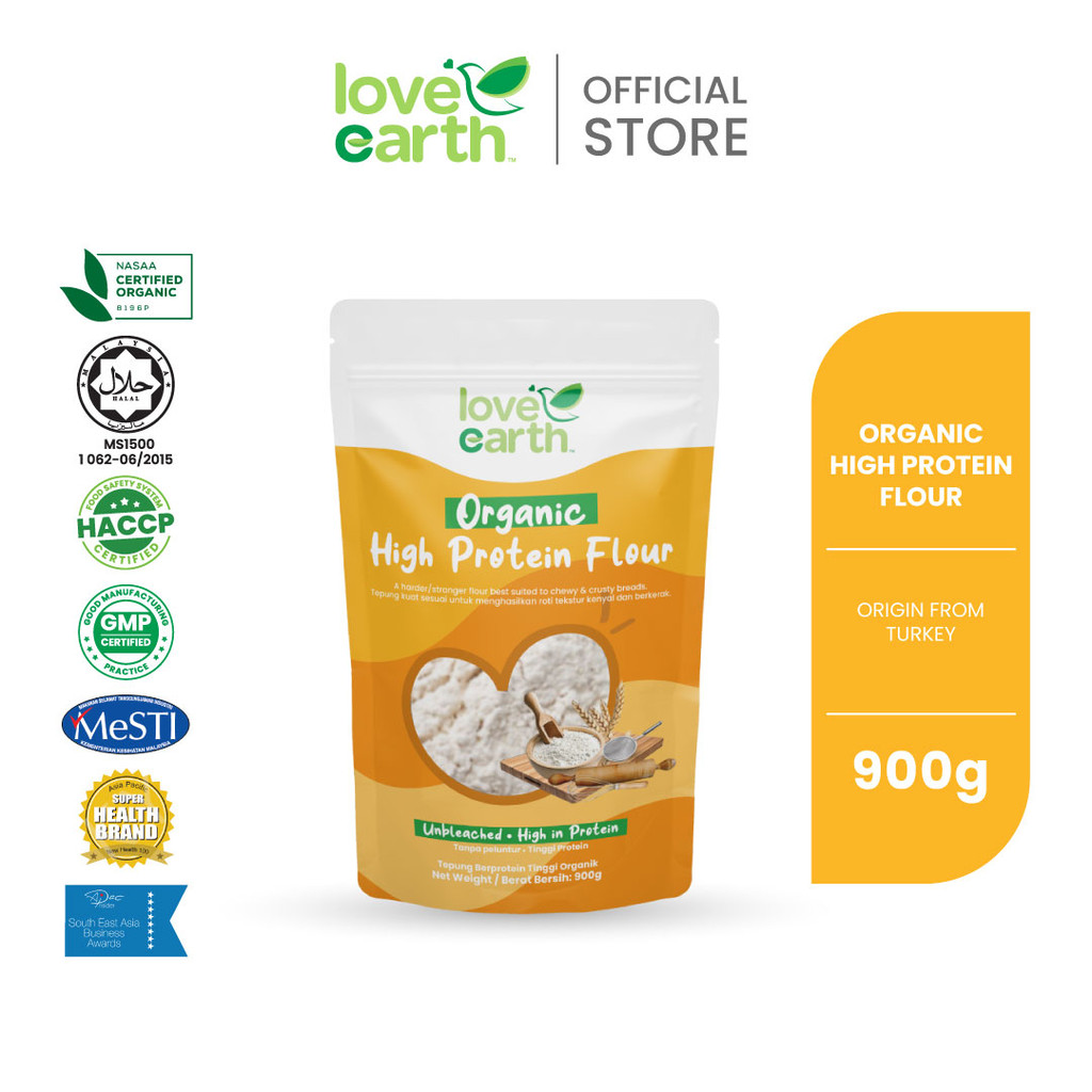 Organic High Protein Flour 900g | Shopee Malaysia