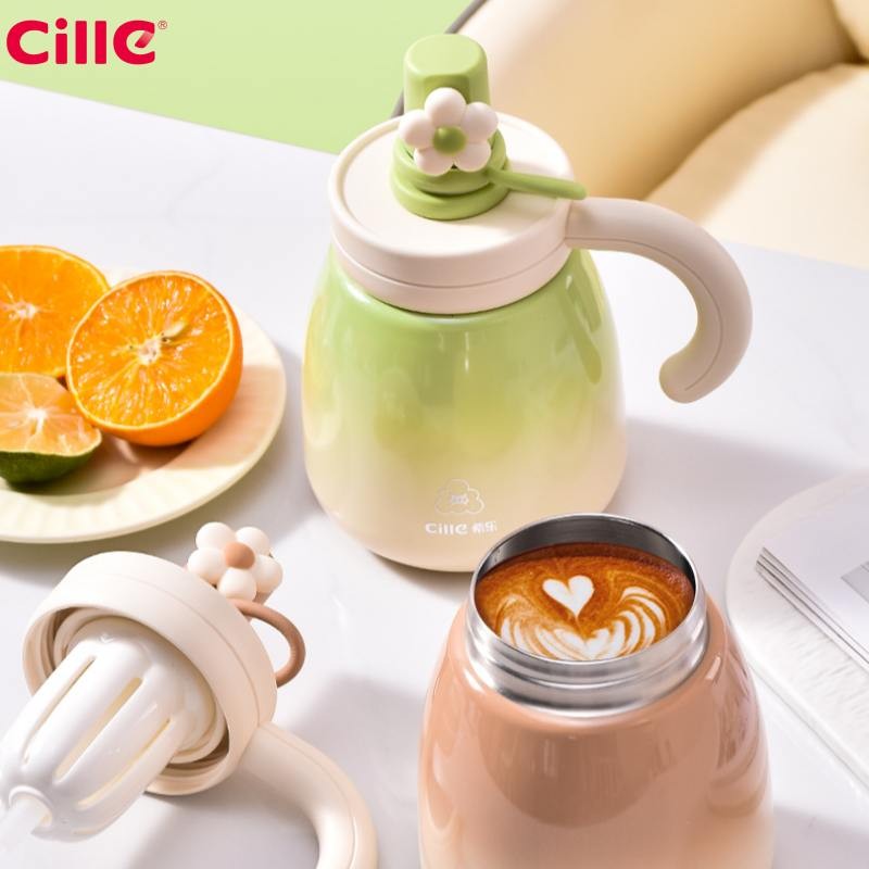 Cille 930ml 316 Stainless Steel & Tritan Water Botol Air BPA Free with ...