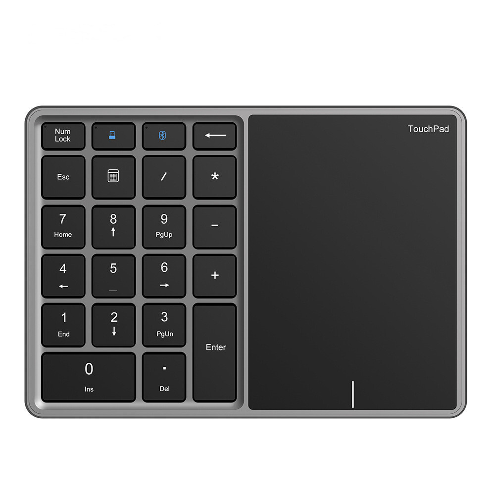 BK14 2.4G + Bluetooth Compatible Numeric Keypad 22 Keys Digital Keyboard | Shopee Malaysia