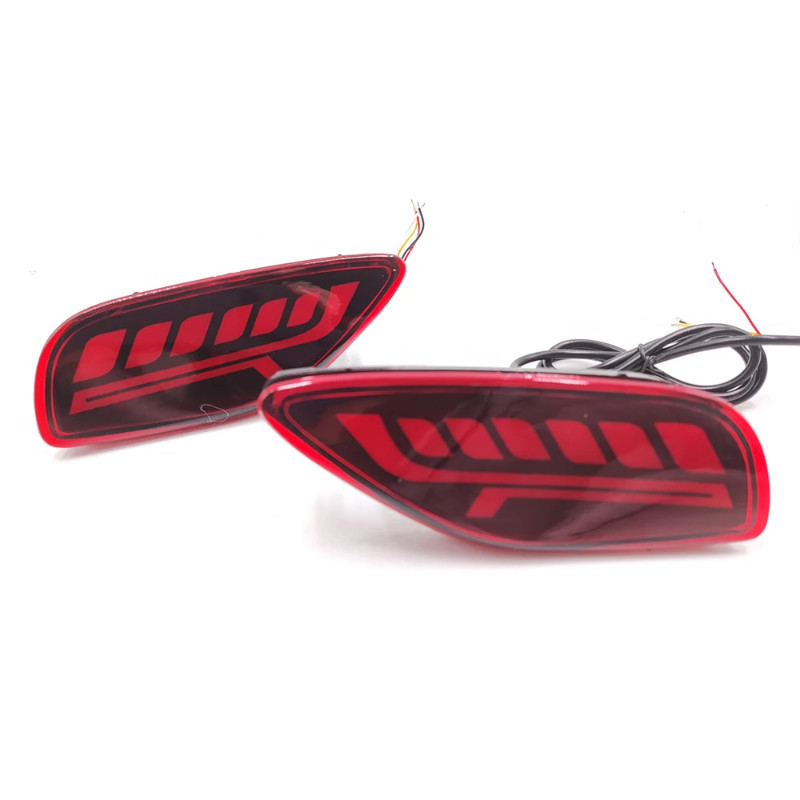 1 Pair For Kia Seltos 2019 2020 2021 Car LED Reflector Tail Light Rear ...