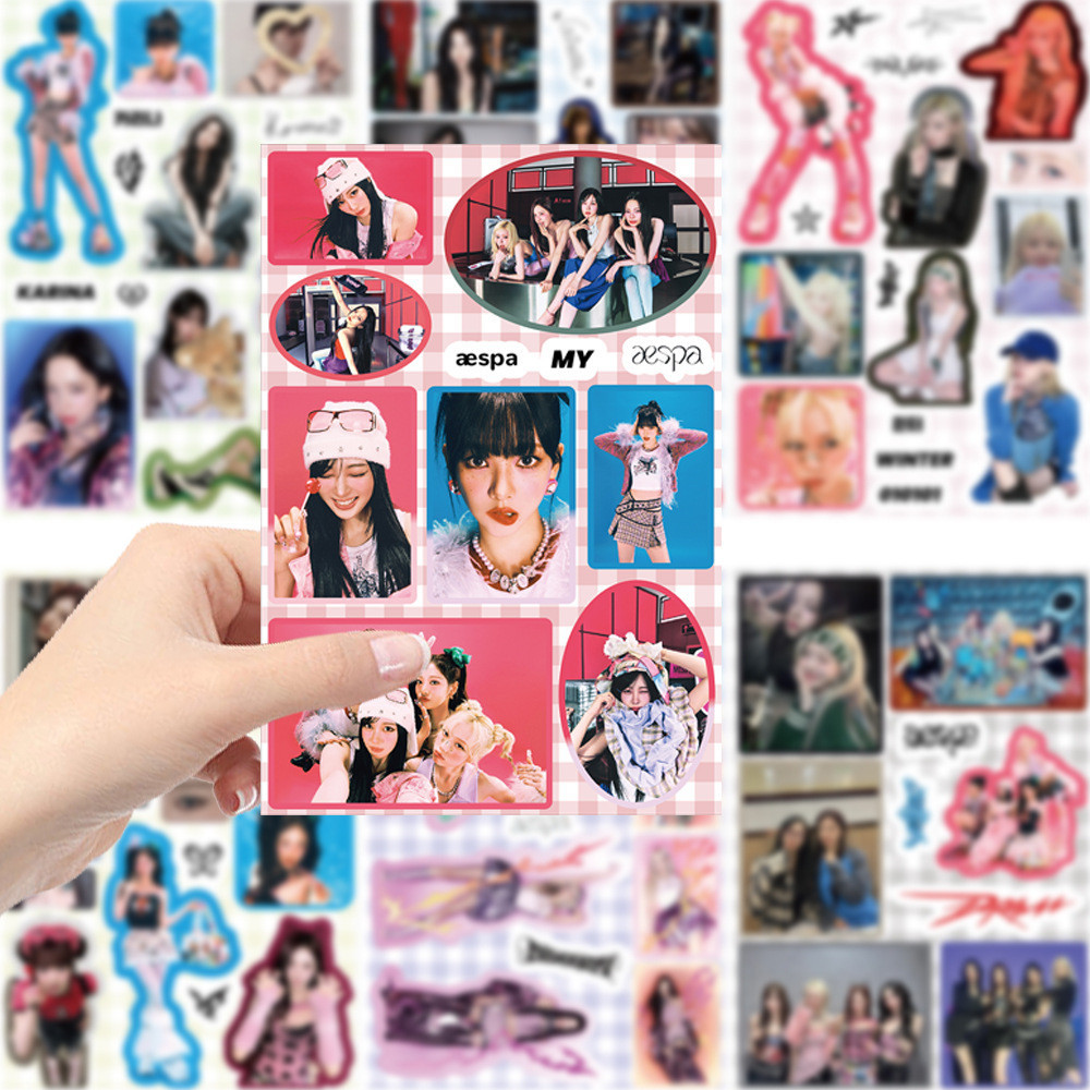 8Sheets KOPO Gilrs Group Idol Stickers - Eco-Friendly Vinyl for Pop ...