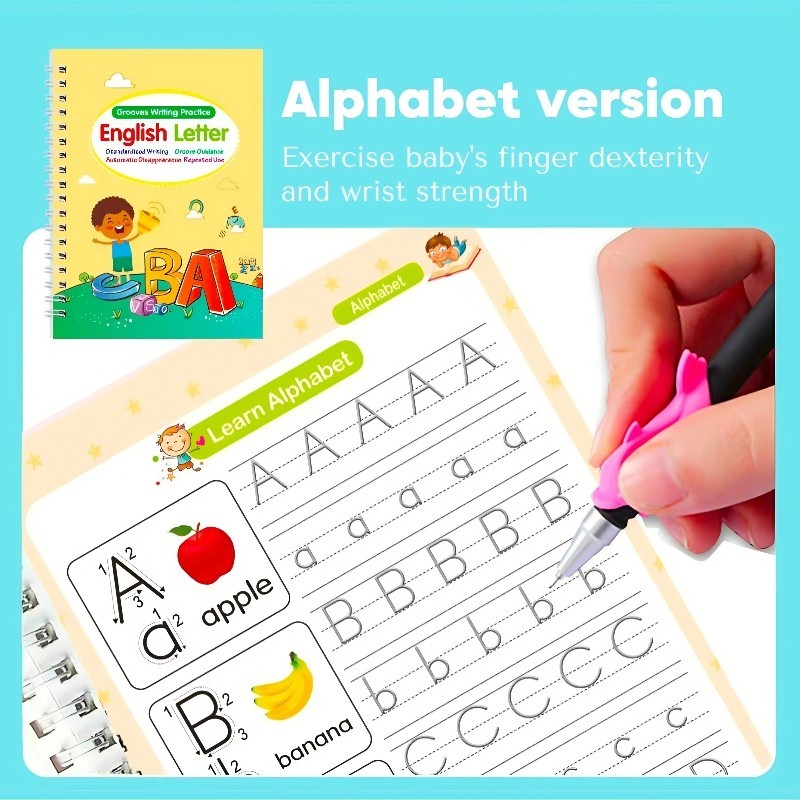 NEWChildren's groove calligraphy practice stickers kindergarten ...