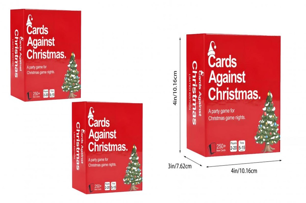 [VM] Against Christmas Card Game Paper Card Game Christmas Party Game ...