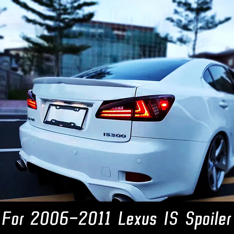 Rear Trunk Lid Boot Ducktail Spoiler Wings For 2006 07 08 09 10 11 ...