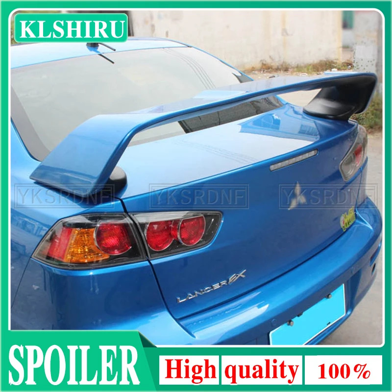 For LANCER Spoiler EVO ABS Material Car Rear Wing Primer Color Rear ...