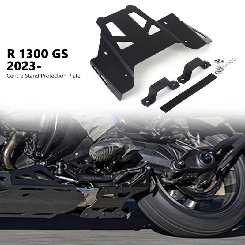 New Center Stand Protection Plate Black Engine Guard Kit Motorcycle For ...
