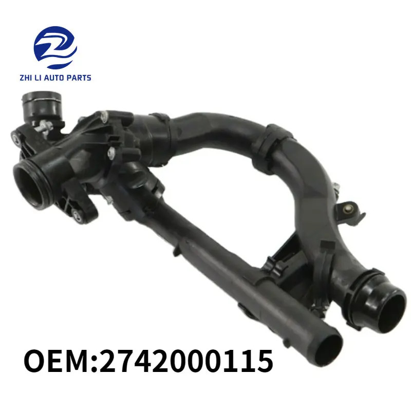A2742000115 2742000115 Engine Coolant thermostat Housing for Mercedess W204 W212 W205 W213 X253 ...