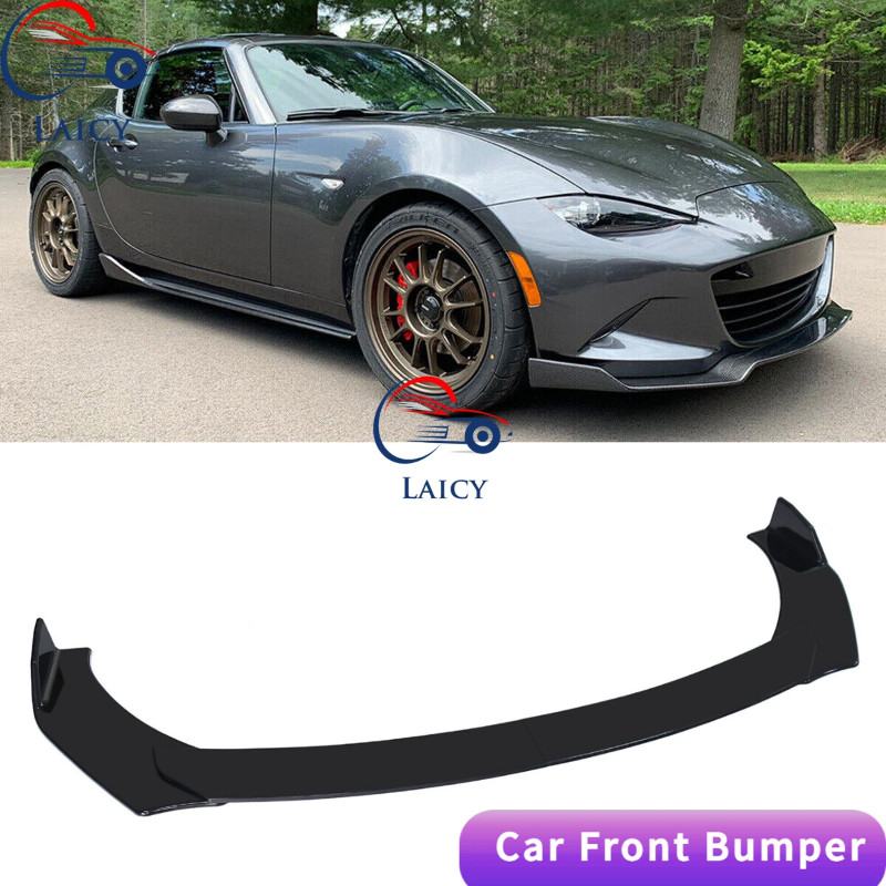 LAICY For Mazda Miata MX5 2006-2022 Car Front Bumper Lip Chin Spoiler ...