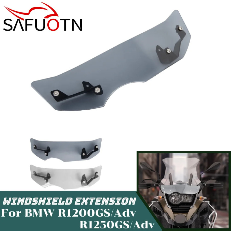 R1200GS R1250GS Adventure Windshield Extension Spoiler For BMW R1200 ...