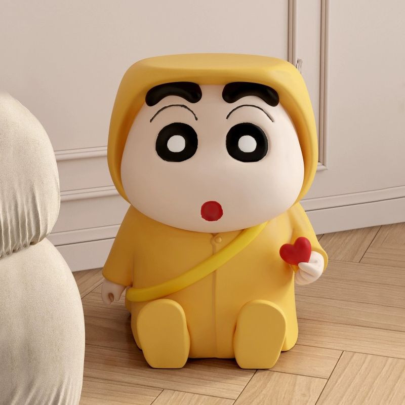Crayon Shin chan Shoe Changing Stool Cute Cartoon Decorative Short ...