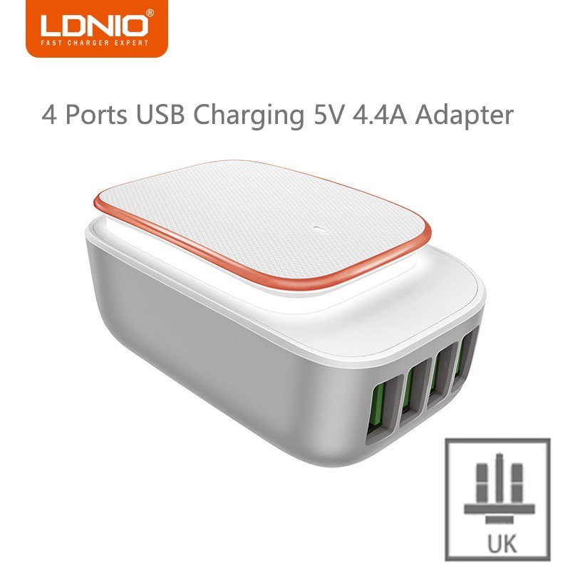 in stock Original LDNIO A4405 LED Lighting Charger 4 Ports USB Charging ...