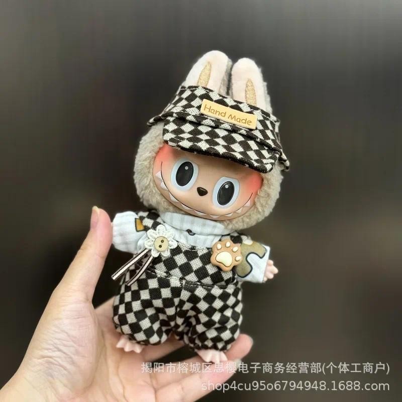 CF Labubu Clothes Outfit Accessories For 17cm Labubu V2 V1 Plush Idol ...