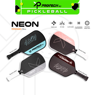 Protech XP Pickleball Paddle - Neon Series (Intermediate Level)(Carbon+ ...