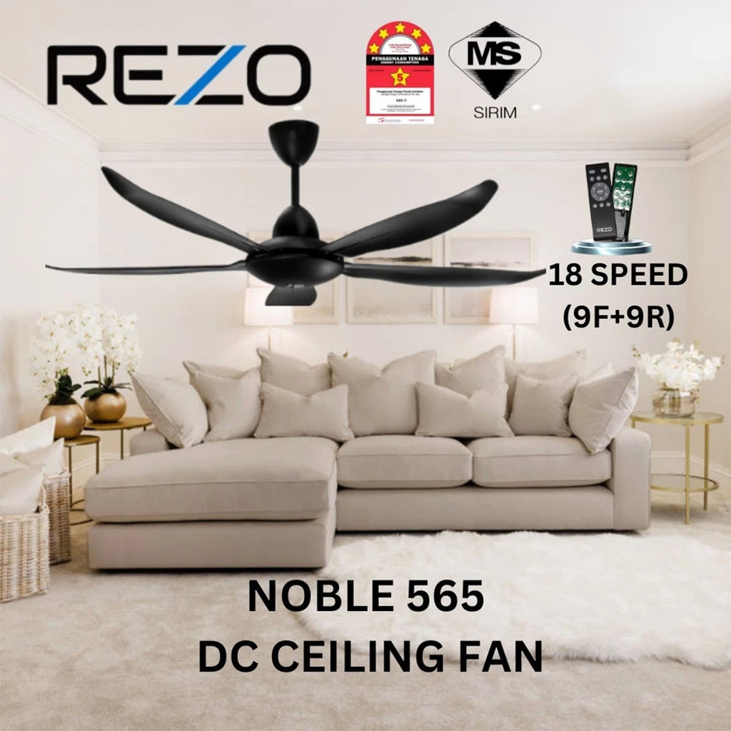 🔥 Fan Clearance–REZO ALPHA DEKA ELMARK CEILING FAN Limited Stock ⚡Worth ...