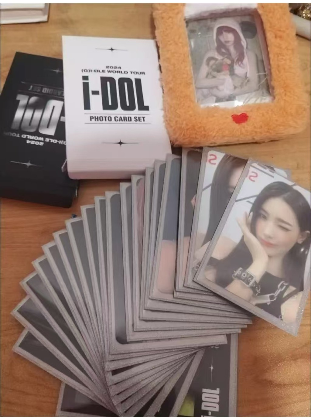 10pcs/box Kpop Idol (G) I-DLE2024 World Tour I-DOL Photo Card | Shopee ...