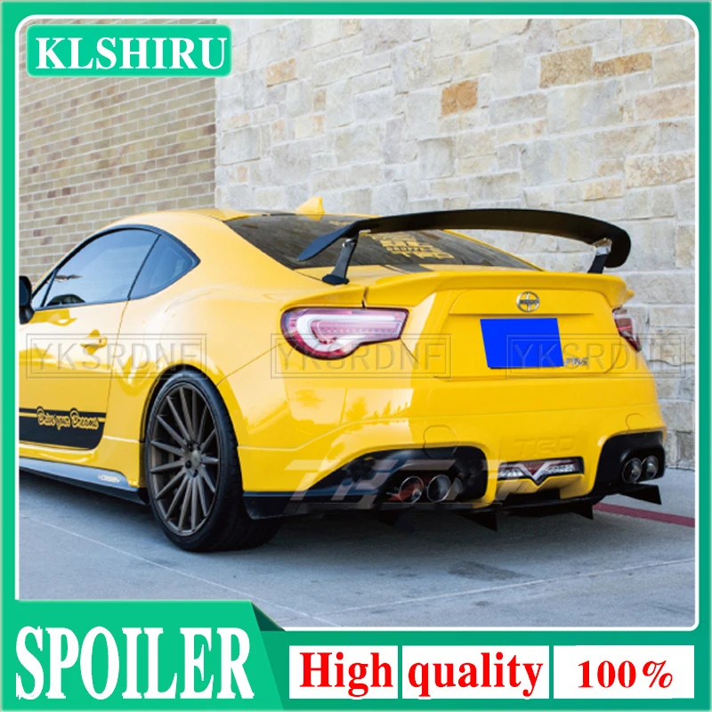 Carbon Fiber Car Rear Wing Trunk Lip spoiler For Toyota GT86 Subaru BRZ ...