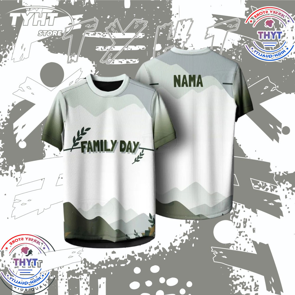 TYHT - 2024 New Design JERSEY Baju Tshirt Lelaki Family Day Short ...