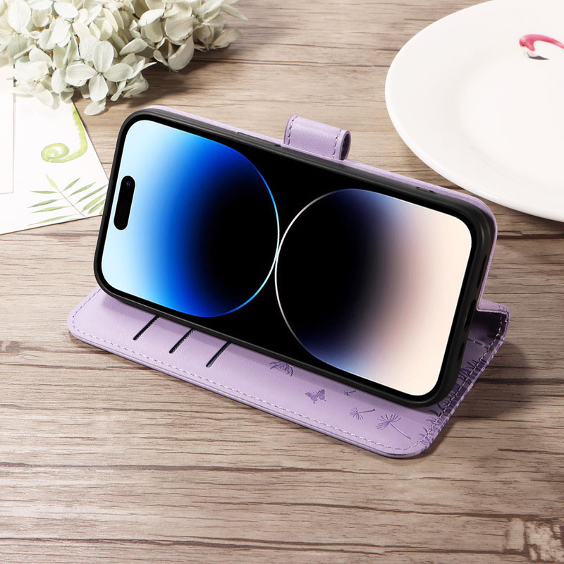 Luxury Flip Case Xiaomi Poco C65 X6 M6 F6 X5 F5 M5s X4 GT M4 X3 NFC Pro 5G Leather Dandelion ...