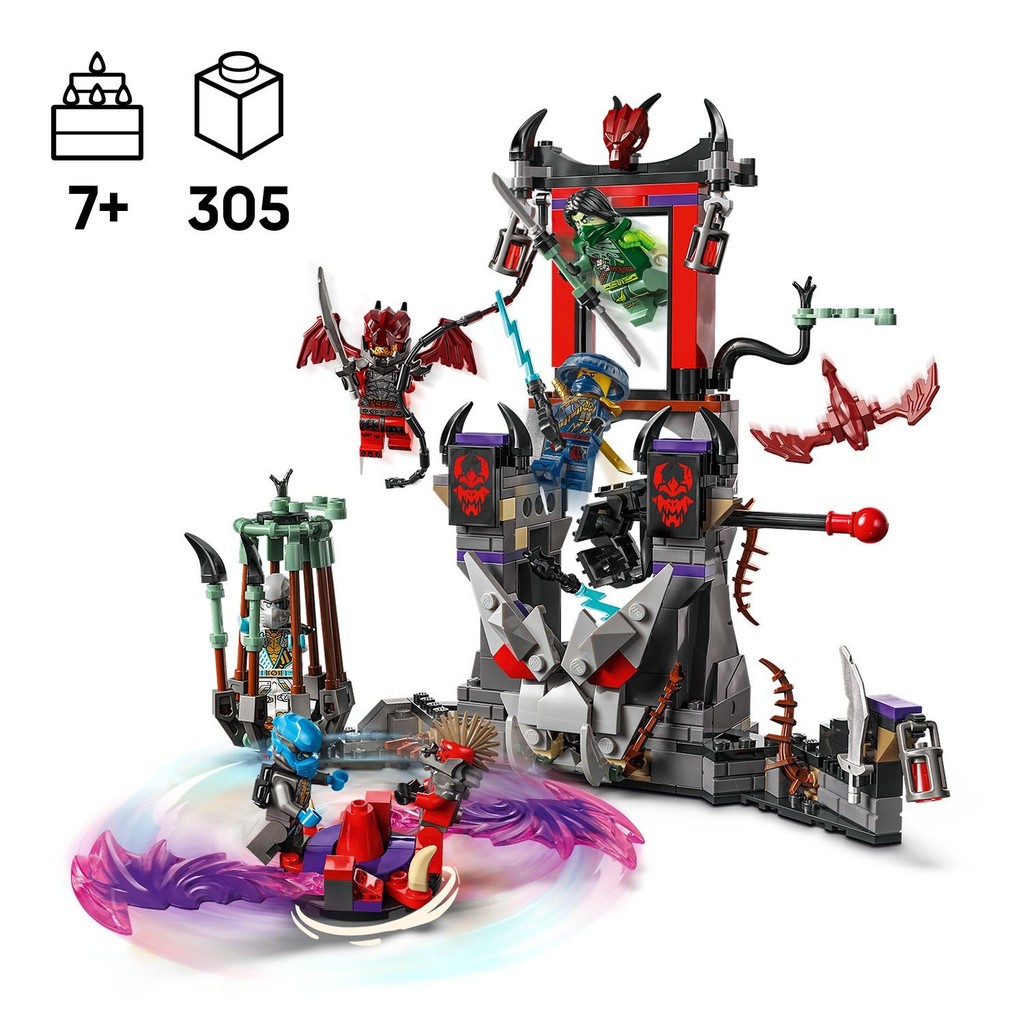 LEGO 71834 Ninjago Zane's Ultra Combiner Mech Building Toy Set (1187 ...