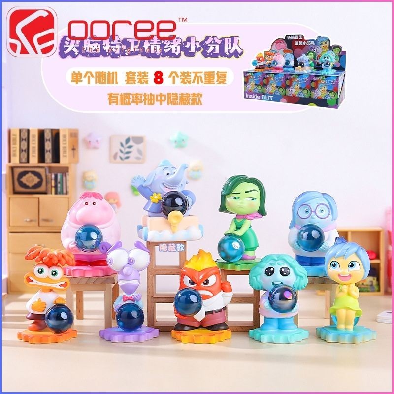 BLIND BOX TOYS DECO INSIDE OUT MIND AGENT EMOTIONS MINI BLIND BOXES ...