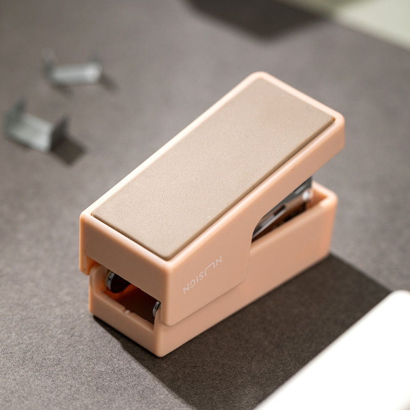 Nusign Mini Stapler Portable Staple for Student Gradient Colorful Cute ...