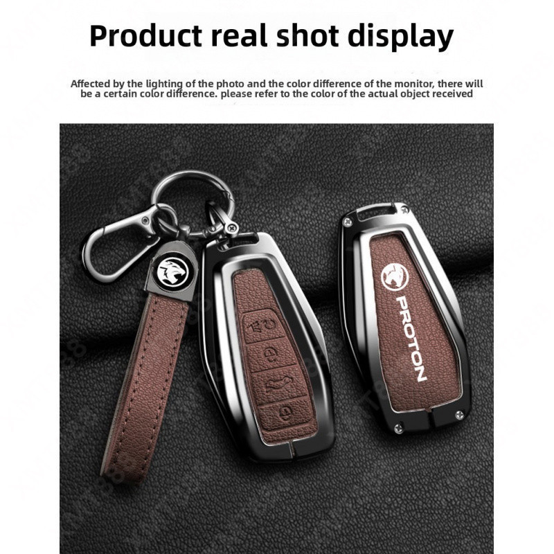 Proton X50 Key Cover Zinc Alloy for X70/X90/S70 Metal Leather Smart ...