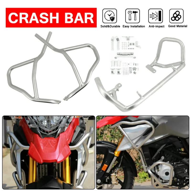 Motorcycle Engine Guard Bumpers Upper Tank Protector Crash Bar For BMW ...