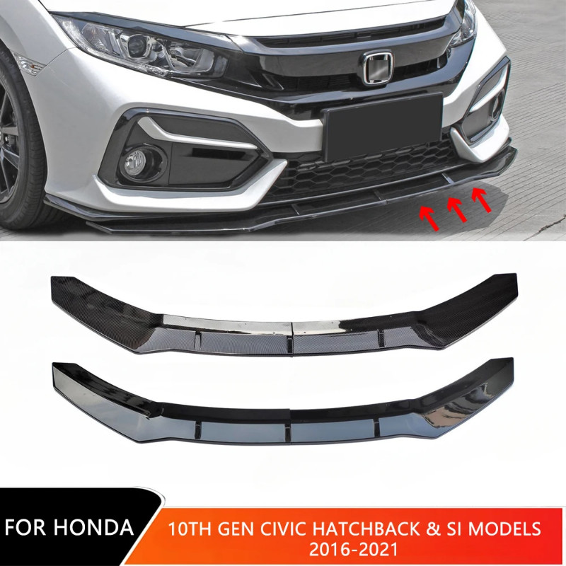 For Honda 10th Gen Civic Hatchback & Si Models 2016-2021 Car Front ...